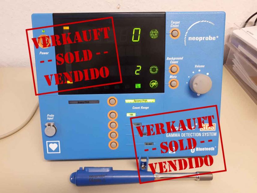 AS NEW: Neoprobe GDS (Gamma Detection System) Bluetooth, Devicor ...