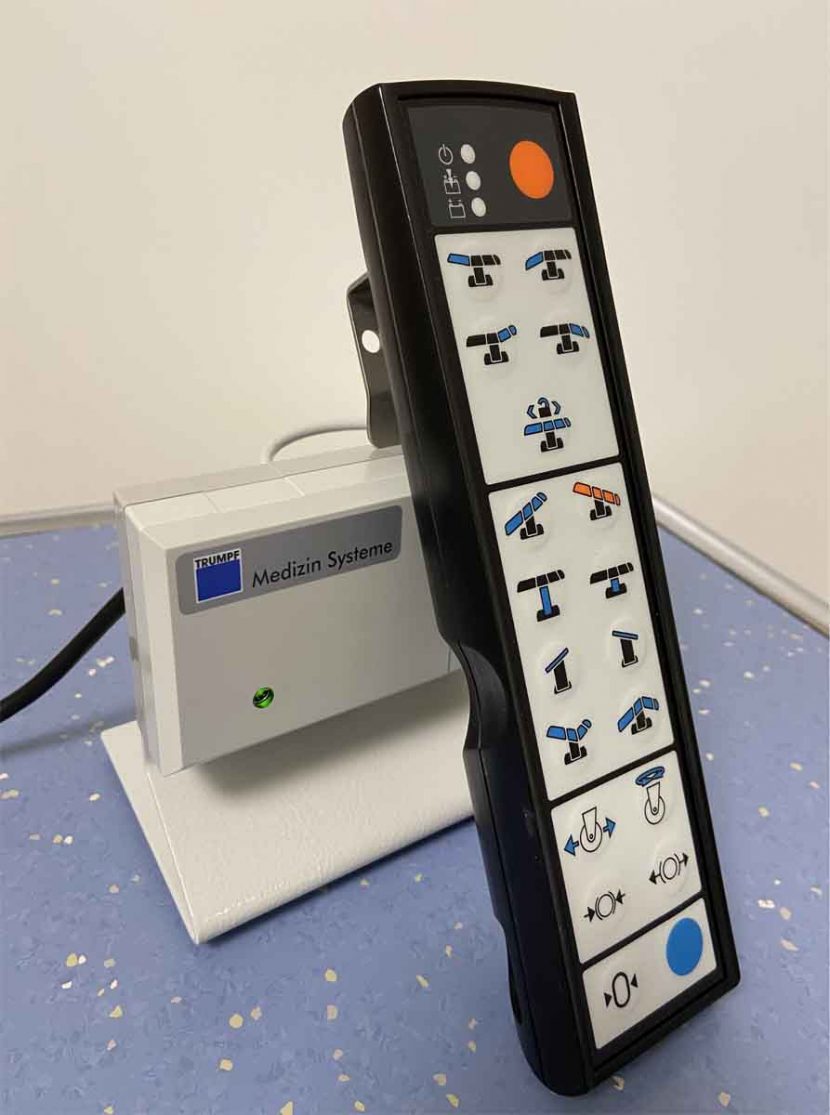 Surgical table mobil Mars 2.03T, Trumpf – voWi Consulting